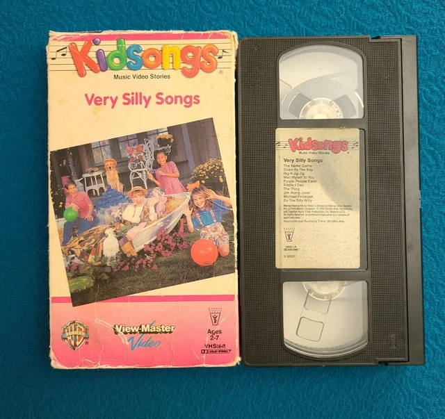 KIDSONGS VHS MUSIC Video Stories: Very Silly Songs 1991 View-Master 💎 ...