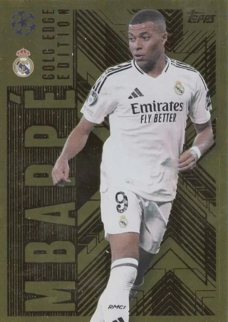 MATCH ATTAX CHAMPIONS League 2024-25 Extra GOL 10 Gold Edge Kylian ...