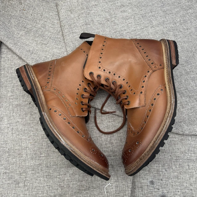 CATESBY ENGLAND BOOTS Classic Casual Smart Fashion Brogue Boots Uk 9 £0 ...