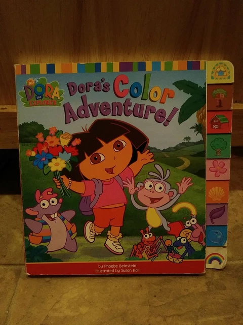 DORA THE EXPLORER Dora's Color Adventure! Hardback Book £2.09 - PicClick UK