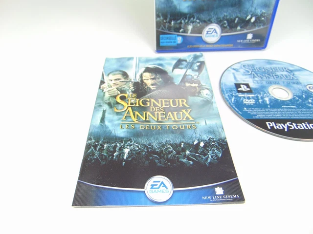 PLAYSTATION 2 PS2 le seigneur des anneaux les deux tours PAL EUR 4,95 - PicClick IT