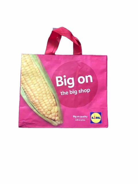 LIDL LARGE SHOPPING Bag Food Shopper Tote Brand New £6.39 - PicClick UK