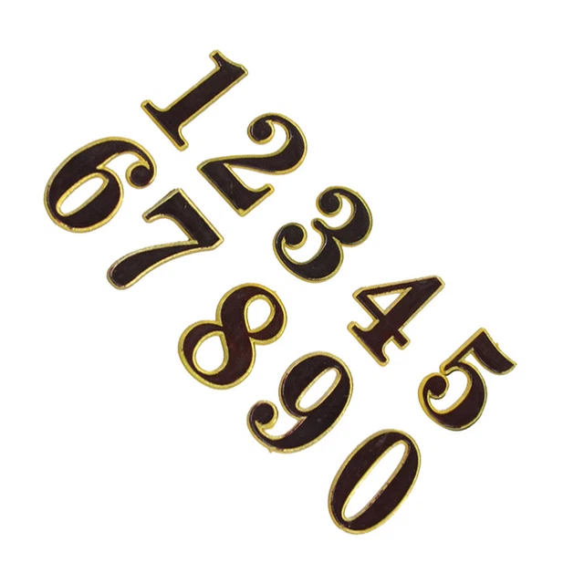 20PCS HOUSE NUMBERS Front Number Signs Street Address Plaques Numbers £ ...