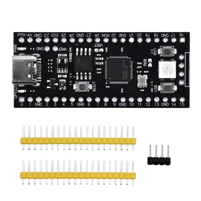 RP2040 DUAL CORE ARM Development Board for RP2 Raspberry Pi Pico USB ...