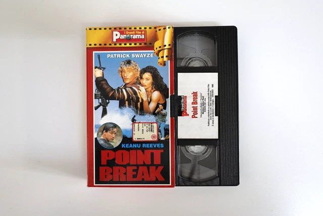 VHS CARTONATA POINT BREAK (1991) - Keanu Reeves Patrick Swayze - Film ...