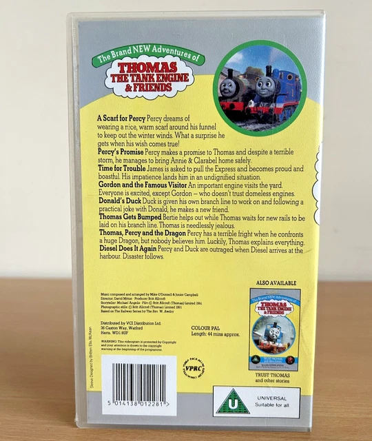 THOMAS THE TANK Engine & Friends Time For Trouble VHS Video £14.99 ...