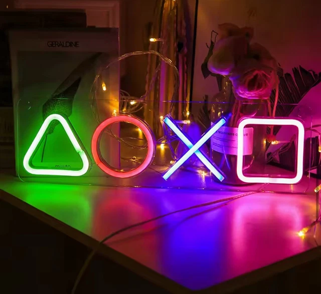 NEON SIGN CUSTOM Game Icon Light for Wall Hanging Atmosphere ...