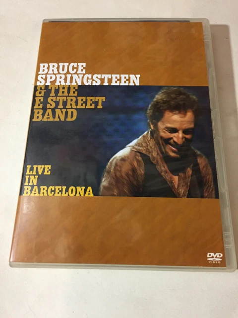 BRUCE SPRINGSTEEN 'LIVE In Barcelona' 2002 Region 0 : 2 Disc DVD ...