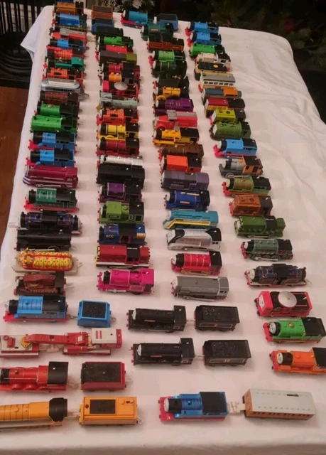 80 TOMY TRACKMASTER Thomas The Tank Engine & Friends Trains Vtg Joblot ...