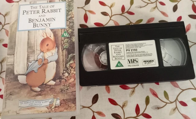 THE TALE OF Peter Rabbit & Benjamin Bunny VHS Video Film £7.50 ...
