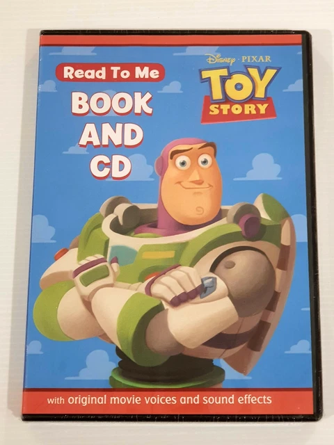 DISNEY PIXAR READ-TO-ME Book and CD: Toy Story Original Movie Voices ...