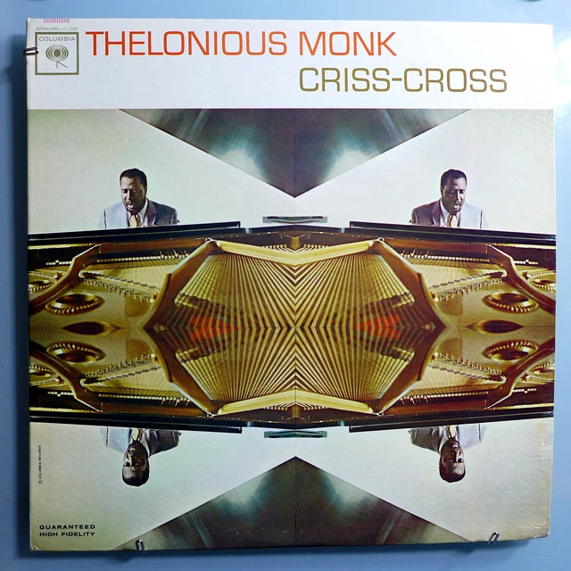 THELONIOUS MONK AVEC CHARLIE ROUSE~CRISS CROSS~RARE ORIG '61 COLUMBIA ...