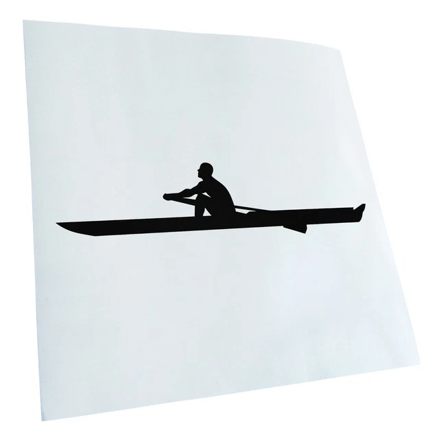 CAR STICKER ROWING Rowing Boat Rower Self Adhesive Car Bike Truck £11. ...