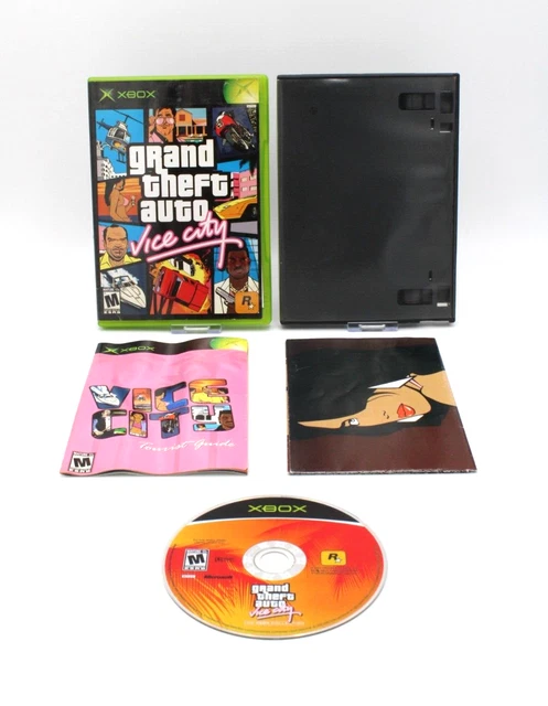 GRAND THEFT AUTO Vice City (Original Xbox) Blockbuster Rental Variant ...