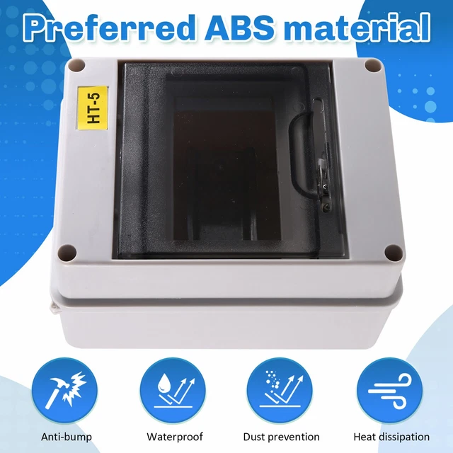 HT SERIES Box 5WAY PC IP65 Distribution Box Outdoor Electrical for3912 ...