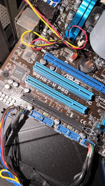 ASUS P8H67-M LGA1155 DDR3 Core i3,i5,i7 2nd 3rd Gen CPU Support ...