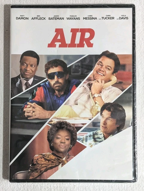 AIR DVD BRAND New Matt Damon Ben Affleck Chris Tucker Sealed $12.00 ...