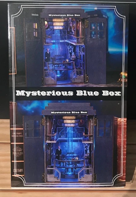 MYSTERIOUS BLUE POLICE Box Book Nook Kit - Brand New £21.49 - PicClick UK