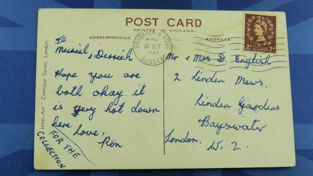 Saucy Comic Postcard 1955 Nylons Stockings Panties Boobs Not Fighting Again £780 Picclick Uk