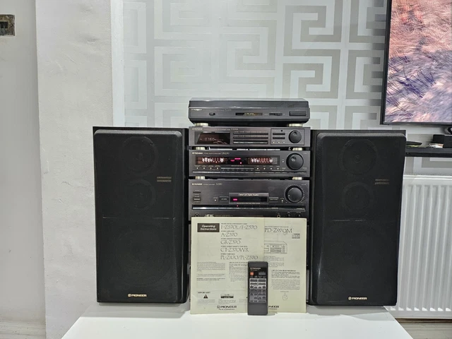 PIONEER 370Z Z Series Stereo Stack System HiFi Separates Speakers £699. ...