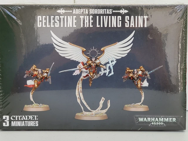 ADEPTA SORORITAS CELESTINE THE LIVING SAINT Warhammer 40k jeux atelier EUR 56,33 - PicClick FR