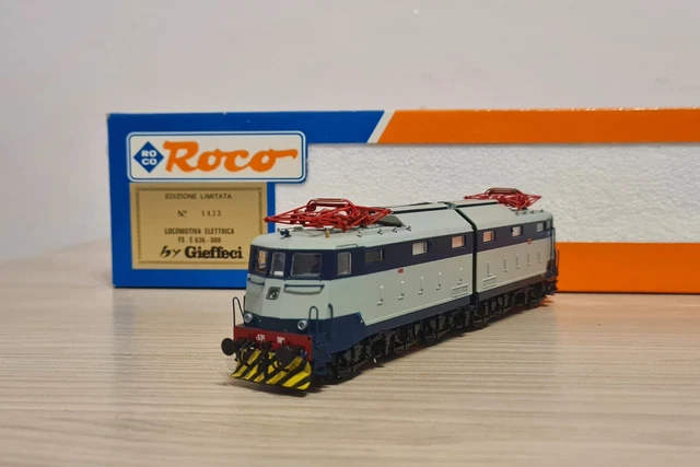ROCO, 43608, H0, FS, Locomotiva elettrica E 636 080, Edizione limitata ...