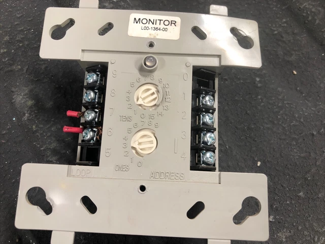 JOHNSON CONTROLS M300MJ Fire Alarm Monitor Module L00-1364-00 $49.00 ...