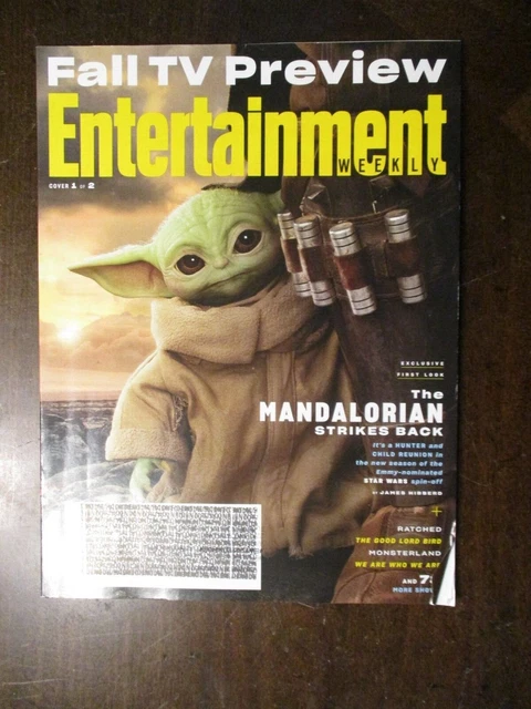 ENTERTAINMENT WEEKLY MAGAZINE October 2020 #1596 1597 The Mandalorian ...