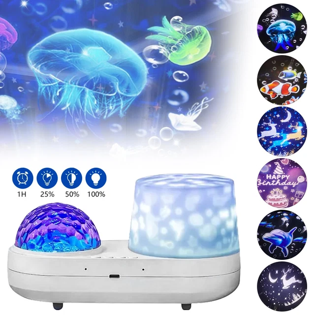 OCEAN STARRY PROJECTOR Galaxy Nebula Night Light 16in1 for Kids Bedroom ...