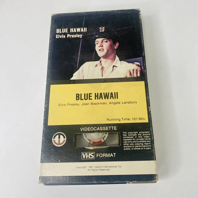 BLUE HAWAII (1961) Magnetic Video VHS Elvis Presley Rock Musical Comedy Romance £79.62 - PicClick UK