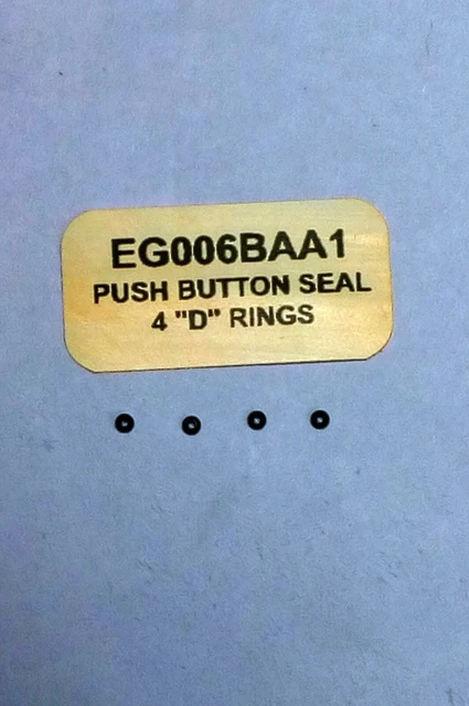 4 PUSH BUTTON Stem Seals EG006BAA1 £8.30 - PicClick UK