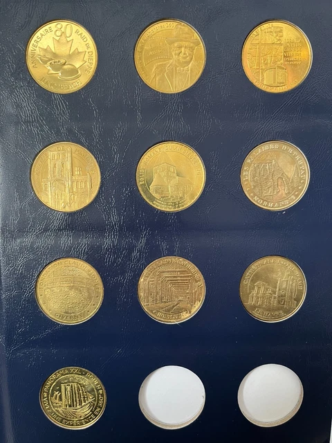 JETONS TOURISTIQUES MONNAIE de paris EUR 36,00 - PicClick FR