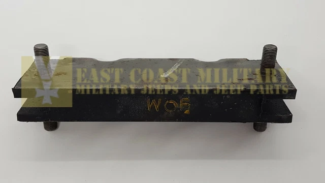WILLYS MB FORD Gpw Jeep/Cj2A/Cj3A/B/M38 Nos Insulator Engine Rear Mount ...