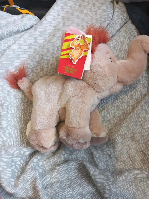 DISNEY THE JUNGLE Book 10” Hathi Jr. Baby Elephant Plush Soft Toy With ...