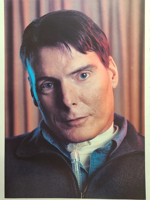 CHRISTOPHER REEVE ACTOR Superman Activist Quadriplegia Magazine Print ...