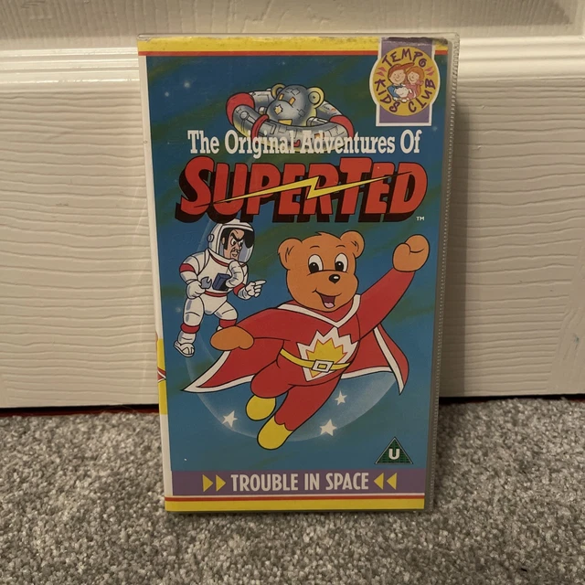 SUPERTED TROUBLE IN Space VHS 1991 Tempo Kids Club Vintage £25.66 ...
