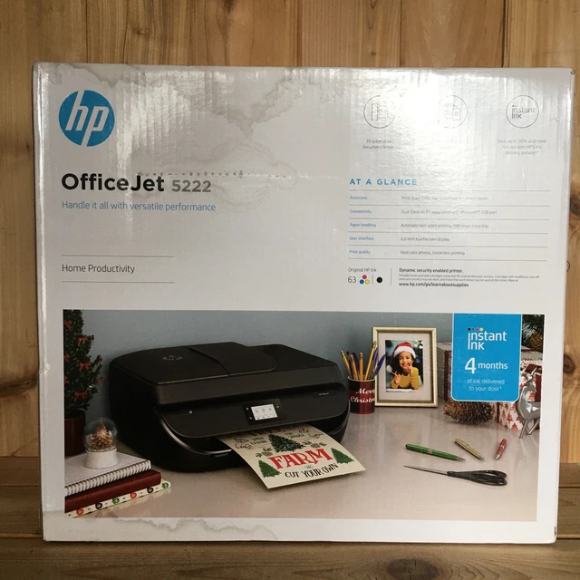 HP OFFICEJET 5222 All-In-One Printer Inkjet Printer EUR 111,81 ...