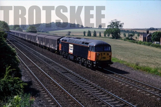 35MM SLIDE BR British Railways Diesel Loco Class 56 56021 Melton Ross ...
