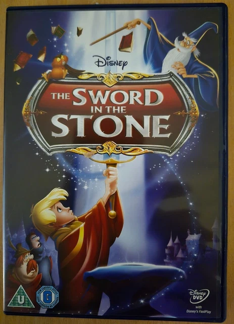WALT DISNEY CLASSIC No. 18 The Sword In The Stone DVD (2008)Gold Oval ...