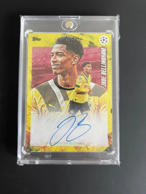 2022/23 TOPPS JUDE Bellingham Curated Set Jude Bellingham/10 On Card ...