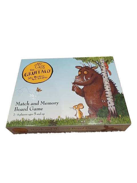 THE GRUFFALO MATCH And Memory Board Game 2-4 Players Learning Kids Game ...