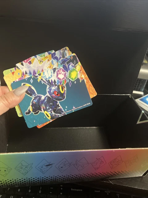 10 POKÉMON TCG Prismatic Evolutions EMPTY Surprise Box’s (Read ...