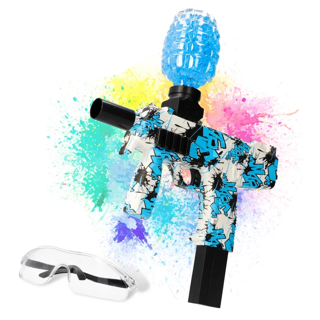 ELECTRIC GEL BLASTER Eco-friendly Gun Toy Kids + Goggles £12.89 ...