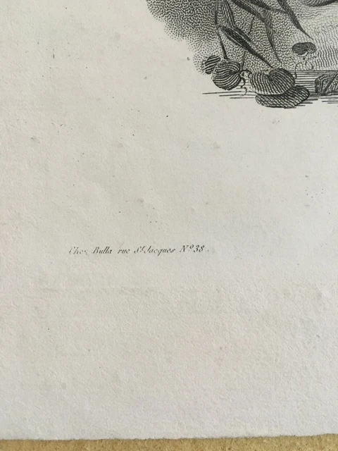 GRAVURE ANCIENNE JUPITER et Léda Mythologie Grecque Zeus divinité ...