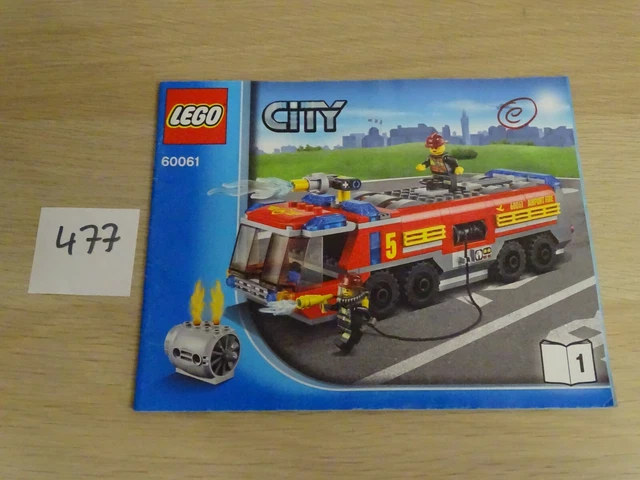 LEGO CITY 60061 nur Bauanleitung OHNE STEINE (NR:477) teil 1- EUR 2,99 ...
