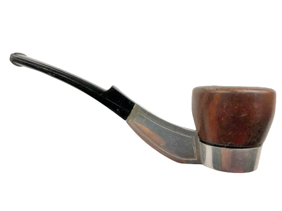 PLUMB PEACEMAKER ENGLAND Old Metal Wood Tobacco Smoking Pipe EUR 28,85 ...