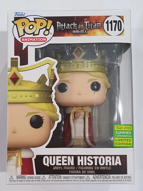 FUNKO POP ATTACK on Titan N°1170 Queen Historia Ed.Lim Summer ...