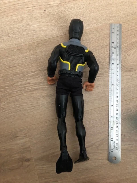 ACTION MAN SCUBA Diver with Manta Ray Mission 2002 Hasbro figure doll ...