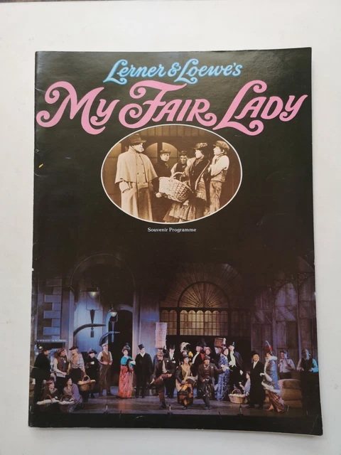 MY FAIR LADY - Haymarket Theatre 1970s Tony Britton, Liz Robertson ...