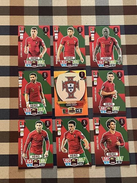 PANINI ADRENALYN XL World Cup Qatar 2022 Full Team Set Of All 9 ...